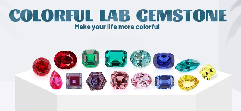 Shop Our Hydrothermal Method Lab Grown Gemstones Emerald Cut