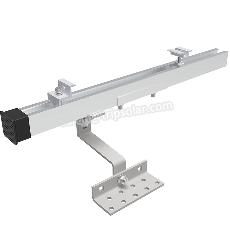 Aluminum 40x40 Mm Solar Panel Mounting Rails Mount For Roof - Buy Solar ...