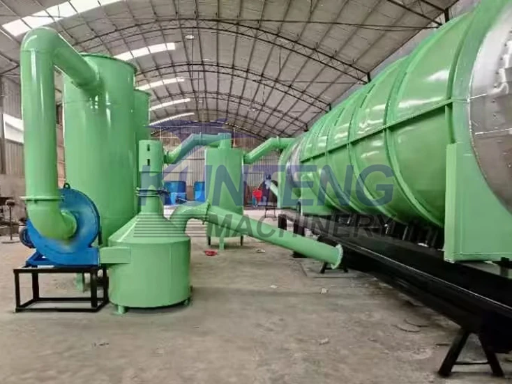 High Quality Charcoal Making Machine - Continuous Rotary Furnace