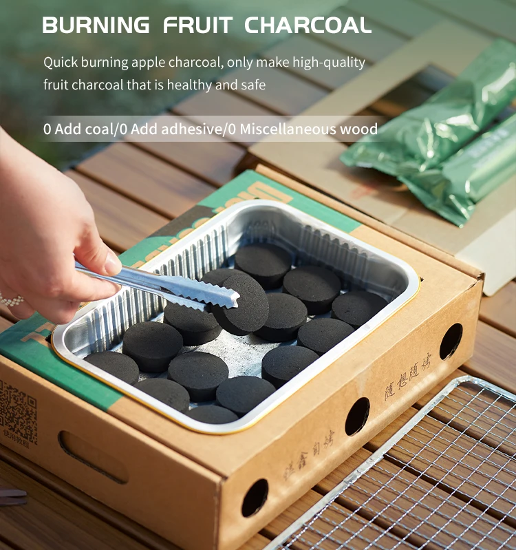 Siyue Umwelt Freundlicher Apple Charcoal Grill Picknick Im Freien ...