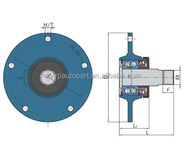 Lemken Agri Hub Bearing For Disc Harrow - Oem Available | Wholesale