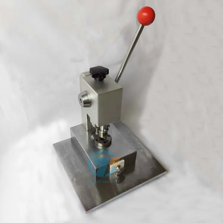 Lab Coin Cell Electrode Disc Cutter / Punching Machine With Factory ...