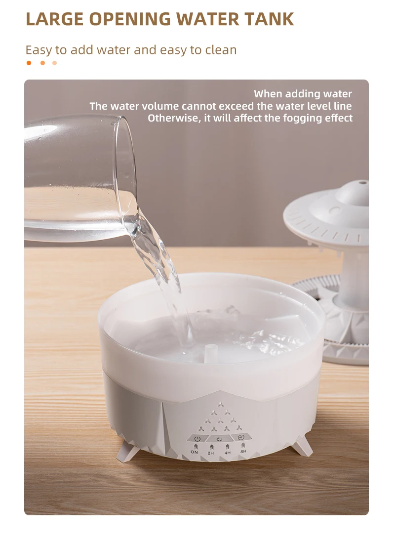 UFO Air Humidifier - Aroma Diffuser with Ultrasonic Control