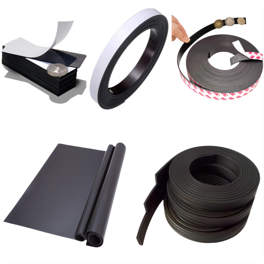 Custom Magnetic Self Adhesive Cutting Square Permanent Strong Magnet ...