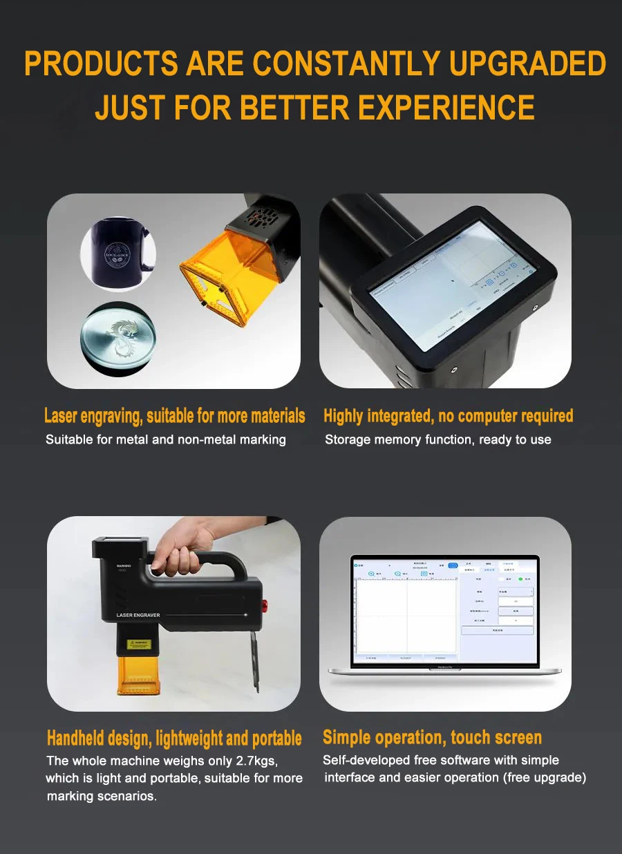 Mini Laser Engraver - Portable Metal Branding Machine