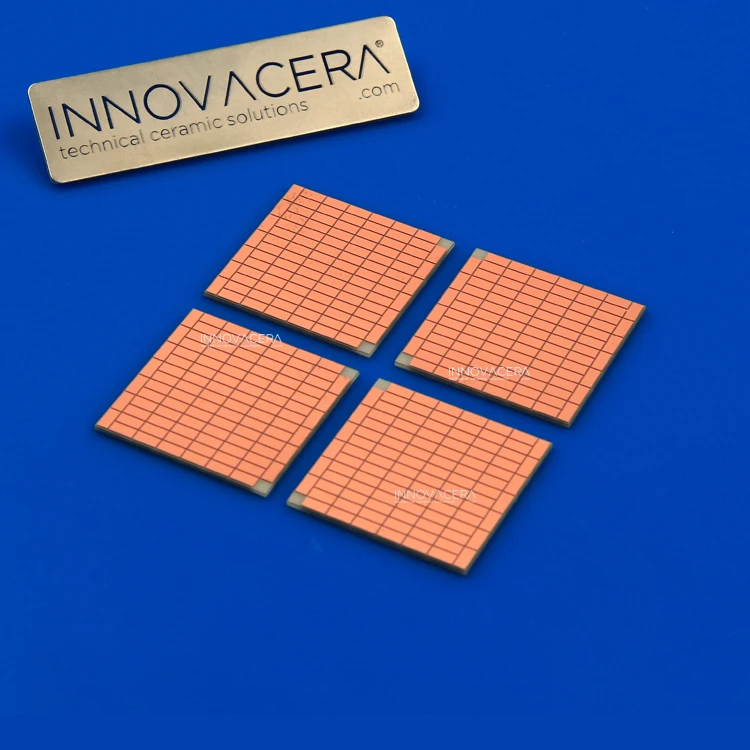 Aluminum Nitride AlN Ceramic AMB Thick Film Substrate with Copper ...