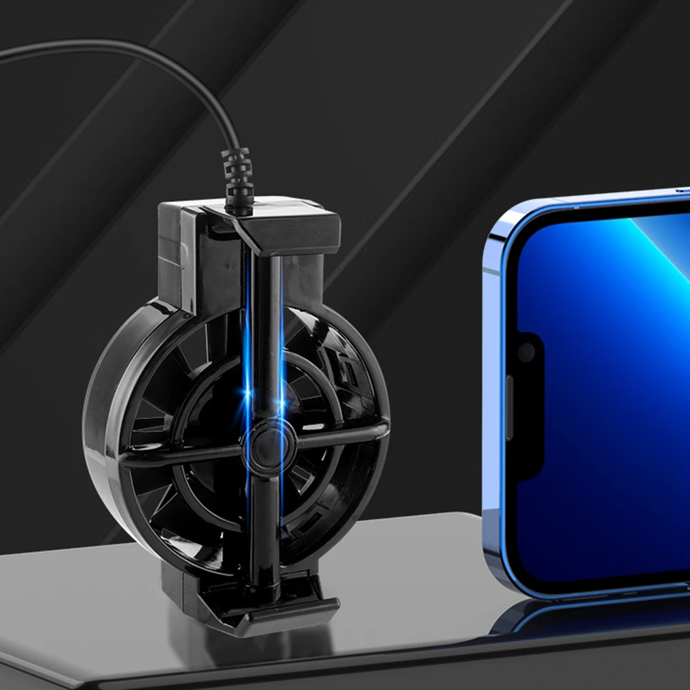Cooling Fan Cell Phone Radiator - Ideal for Gaming & Videos