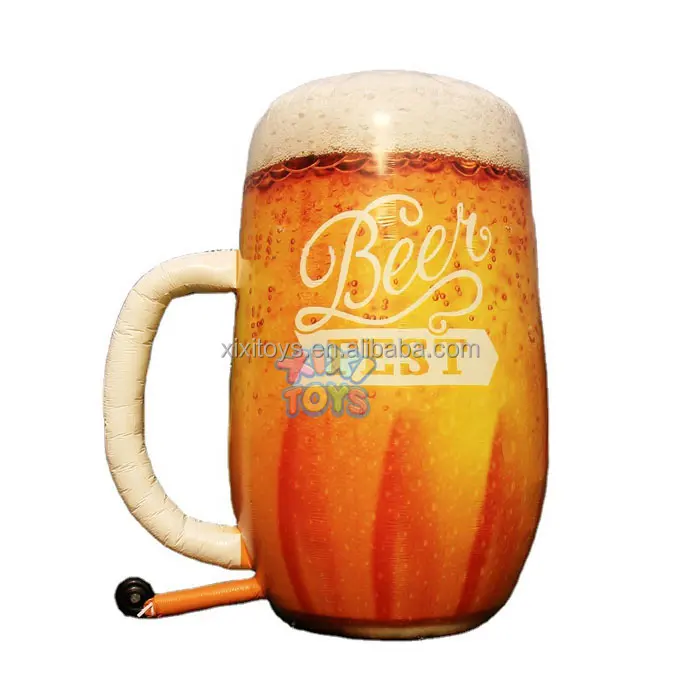 Large Inflatable Beer Mug Balloon for Oktoberfest Events, Big Blow up ...