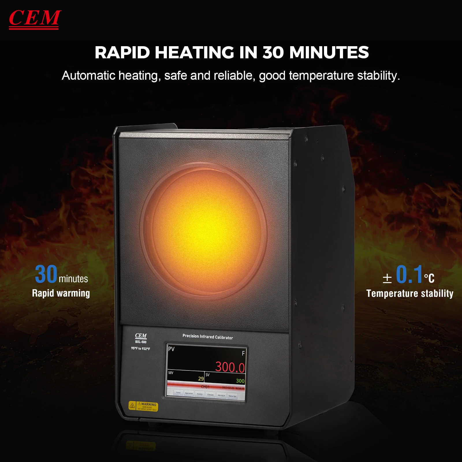 CEM BXL-500 Precision Infrared Calibrator for Reliable Performance