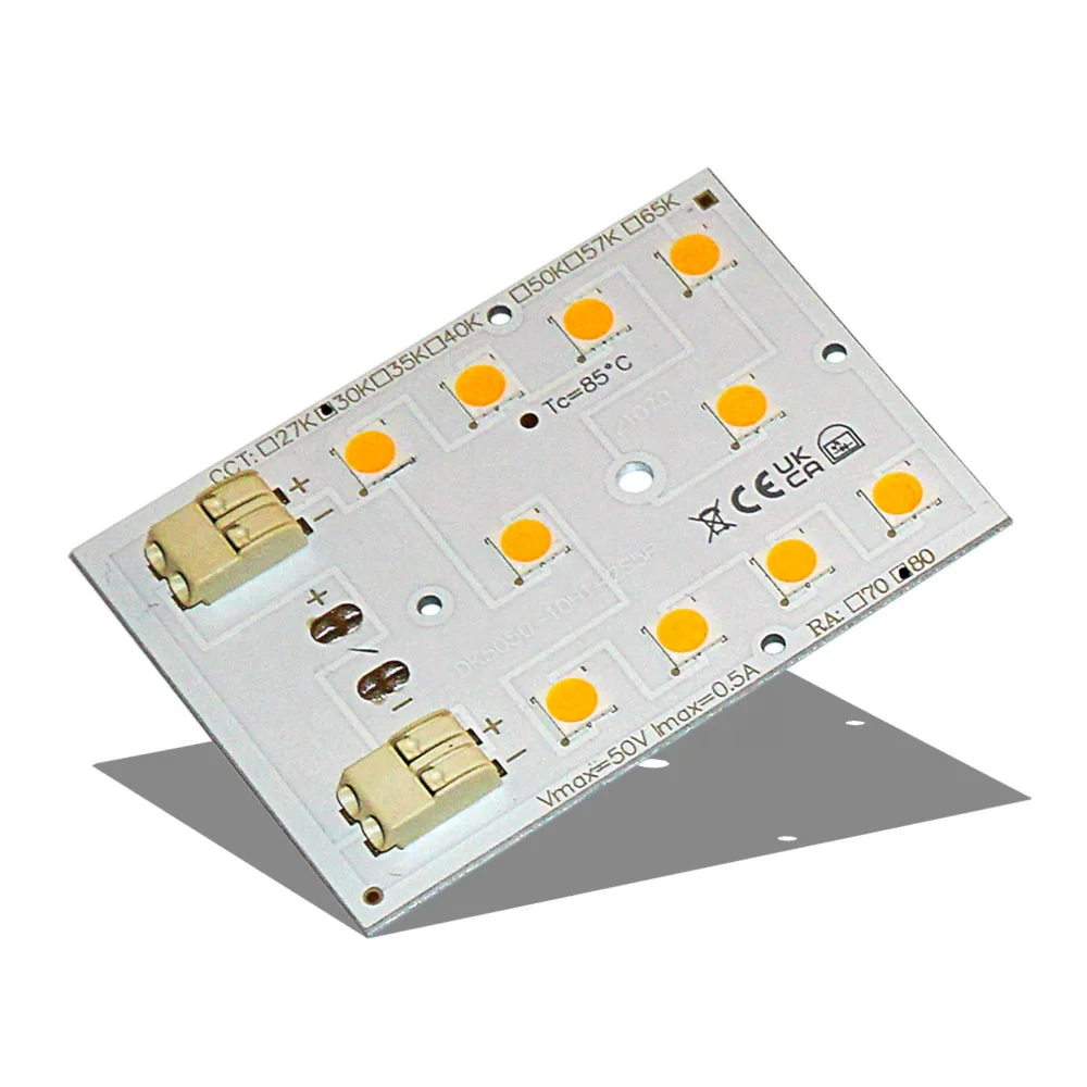 Aluminium Pcb Module With Lens 194 Lm/w 72.2x49.5mm 10x1 Smd5050led ...