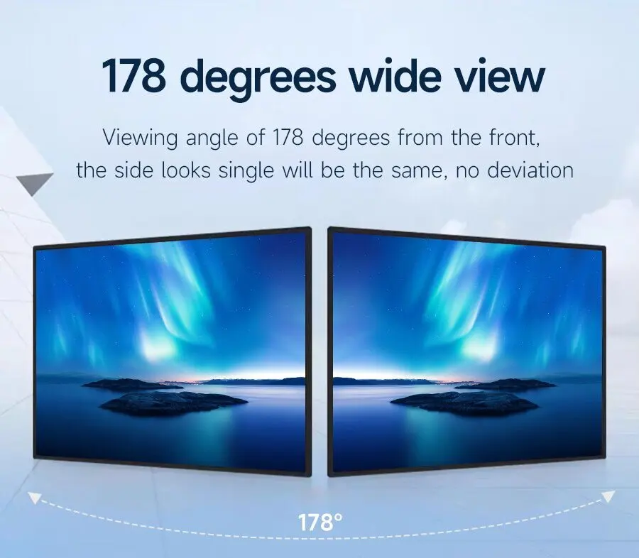 2k 4k Multi Screen Tv Lcd Display Outdoor Wall Advertising Display ...