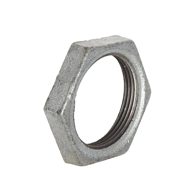 Gi Fittings Lock Nut Cast Thread Plumbing Fittings Back Nut Galvanized ...