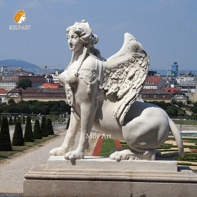 Life Size Marble Statues Garden Sculpture Sphinx Decorative Marble ...