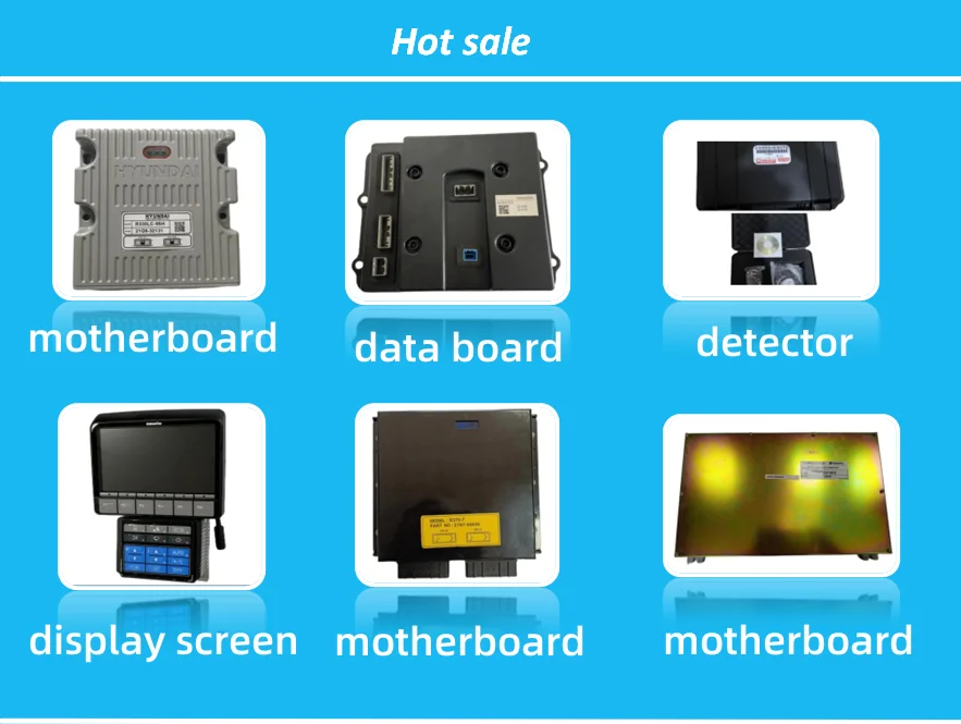 Excavator Parts Controller Control Panel Control Computer Board ...