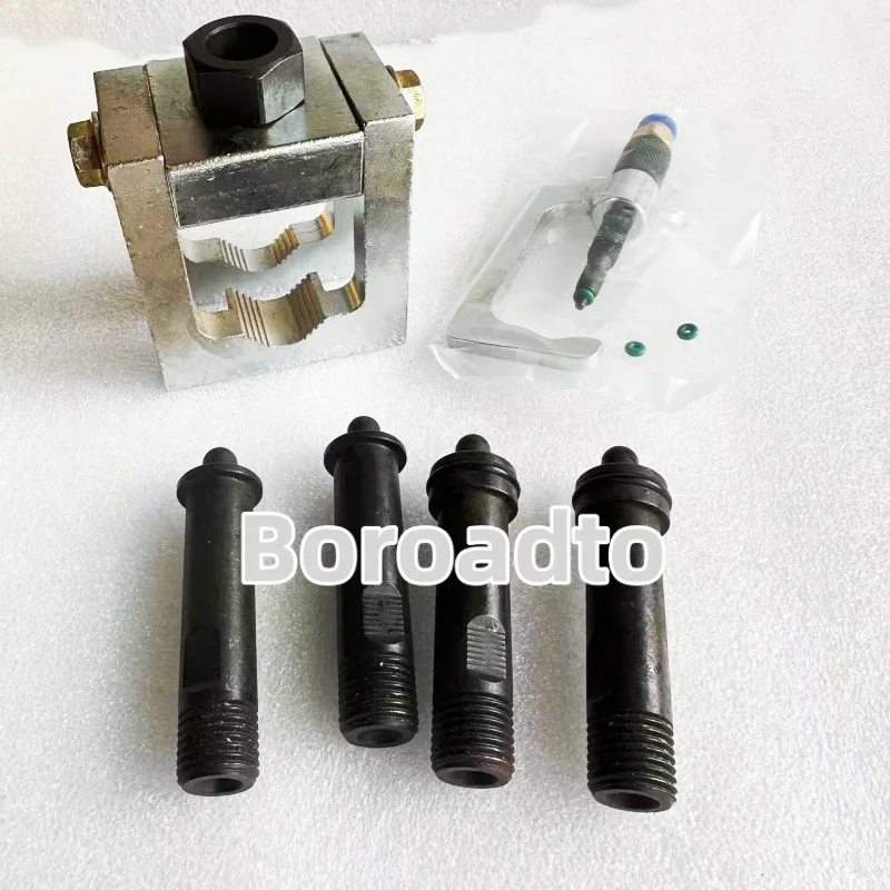 Universal Diesel Common Rail Injector Inlet Connector Adapter Clamp ...