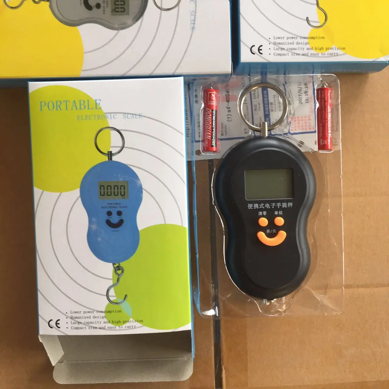 Mini Spring Scale Spring Balance Portable Hanging Luggage Scale Weight ...