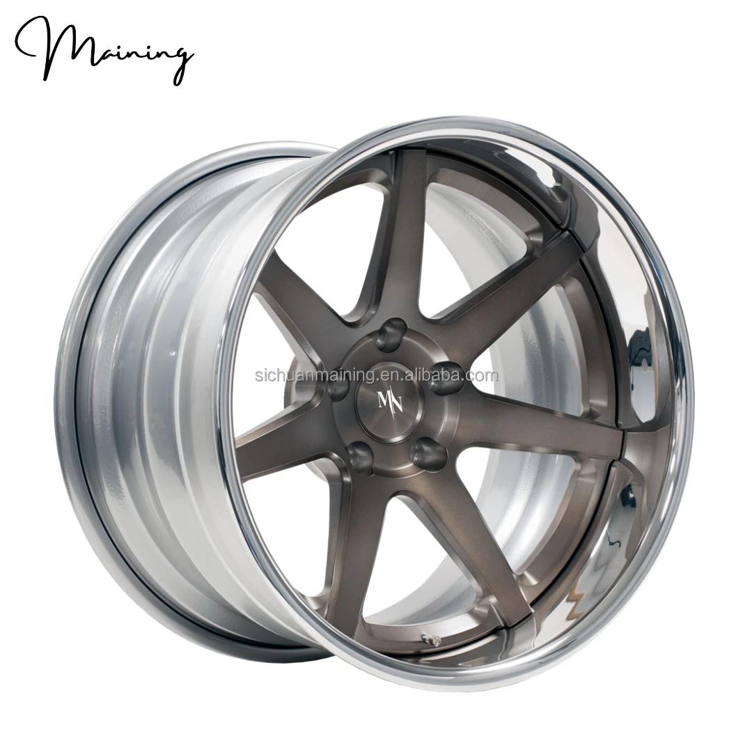 3-piece Forged Concave Deep Dish Wheels - Customize Rims