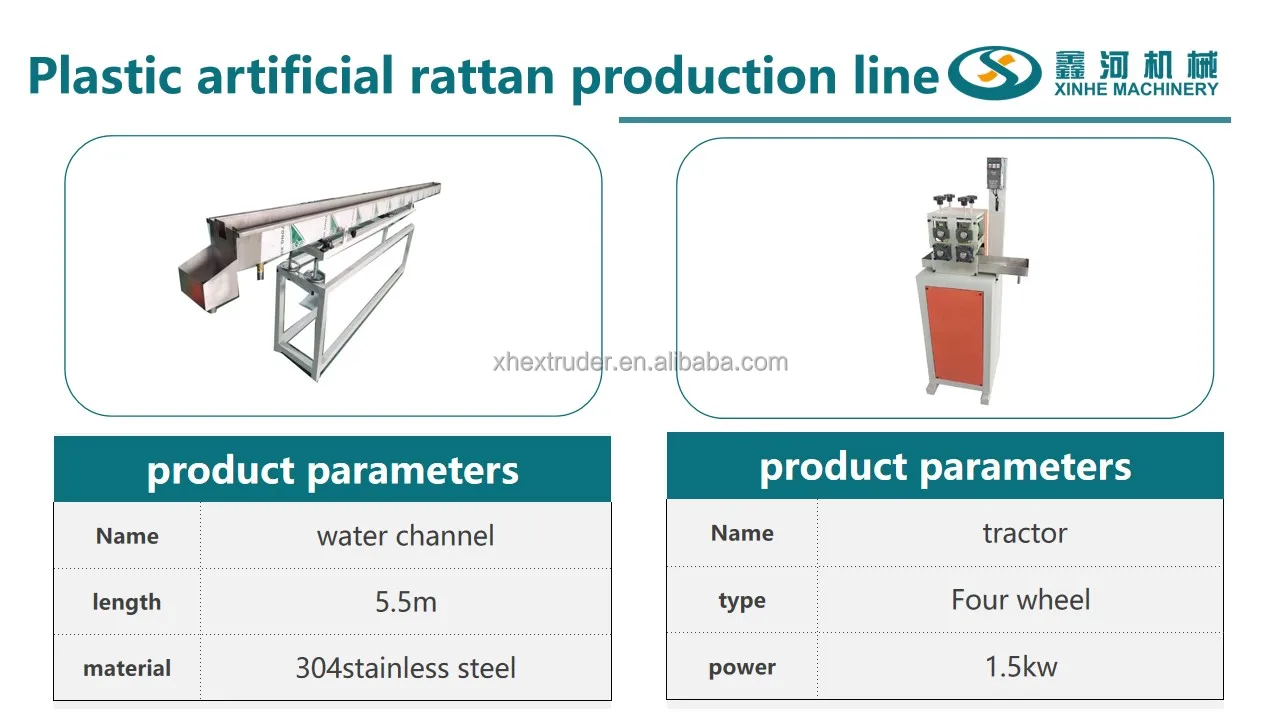 Pp/pe Three-color Rattan Machine Water Grass Machine Good Quality And ...