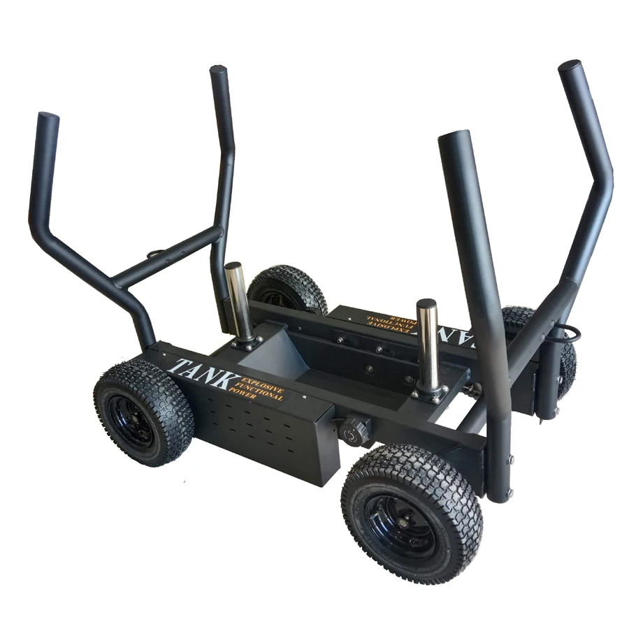 Torque Gym Equipment Tank Push Sled with Dual Magnetic Resistance