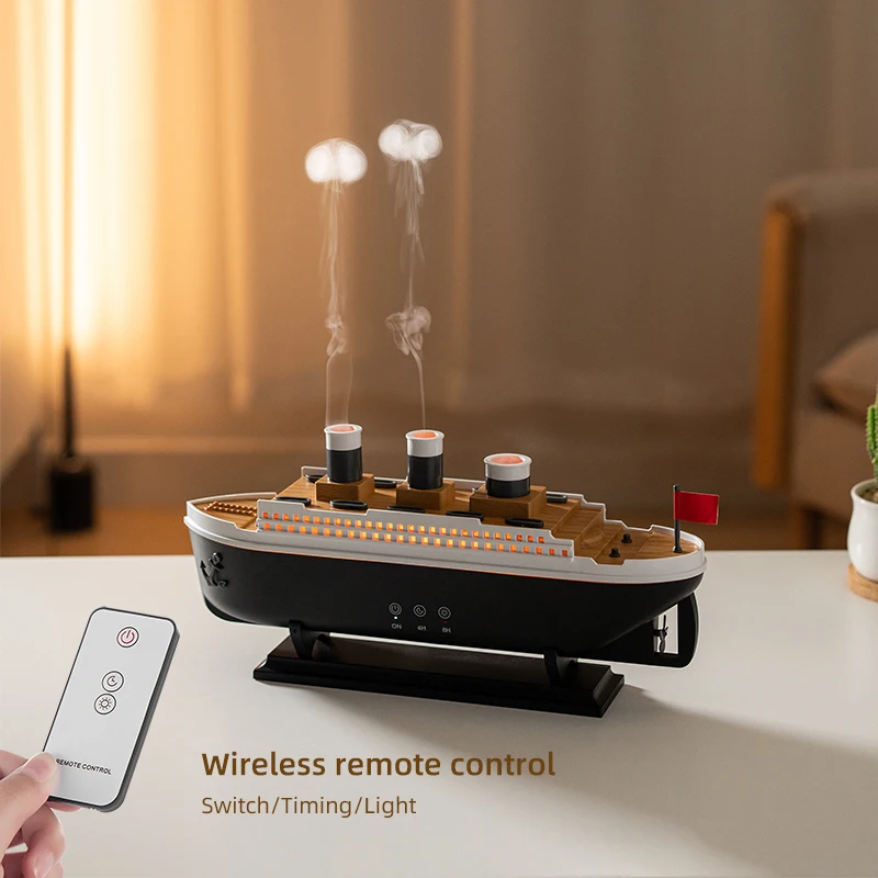 Alibaba.com: Titanic Ship 250ml Ultrasonic Humidifier with Remote ...