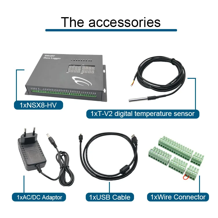 Ethernet Wireless Remote Temperature Sensor Data Logger Real Time ...