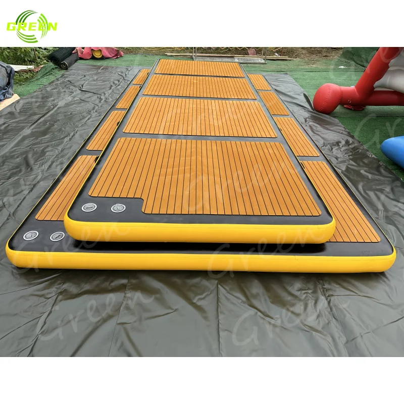 Marine Modular Floating Bridge Pontoon Dock Floating Tent Inflatable Banana Pontoons Tubes Float
