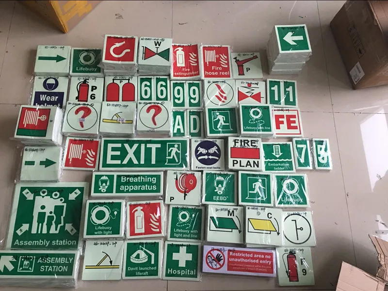 Marine IMO Symbols - Safety Signs and Posters for Ships