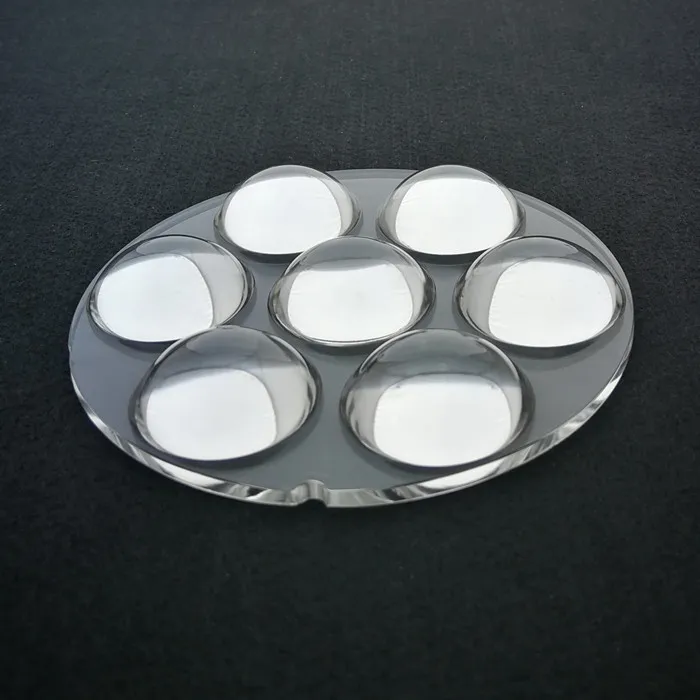 102mm Single Optical Led Plano Convex Glass Lens For Project Led Light ...