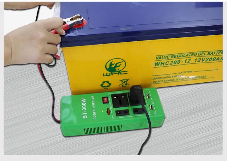 WHC Mini Solar Socket Inverter 300W - Efficient Power