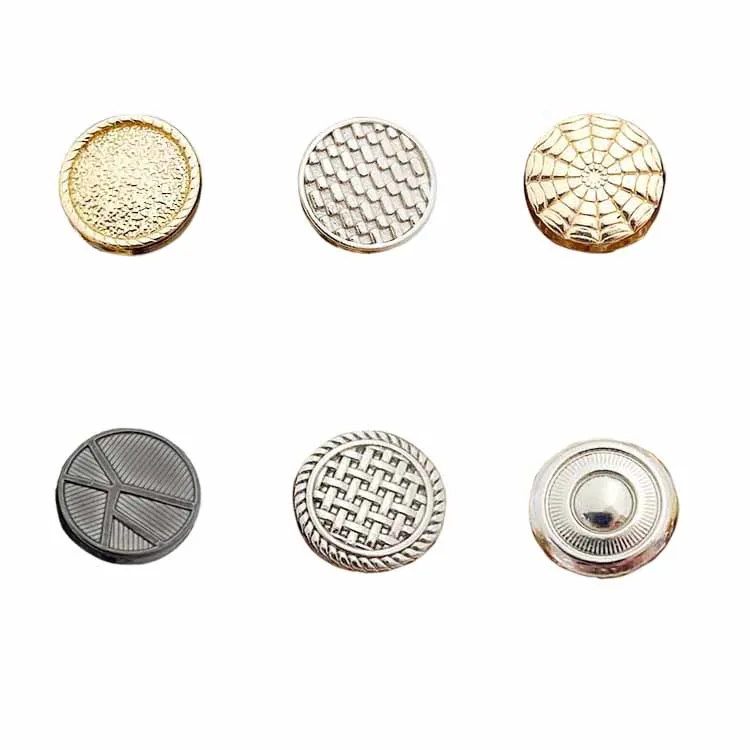 Fashion Design Making Custom Deboss Logo Shirt Metal Snap Button For ...