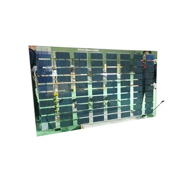 Double Glass Semi Transparency Bipv Solar Panel For Green House Commercial Bipv Module Bipv ...