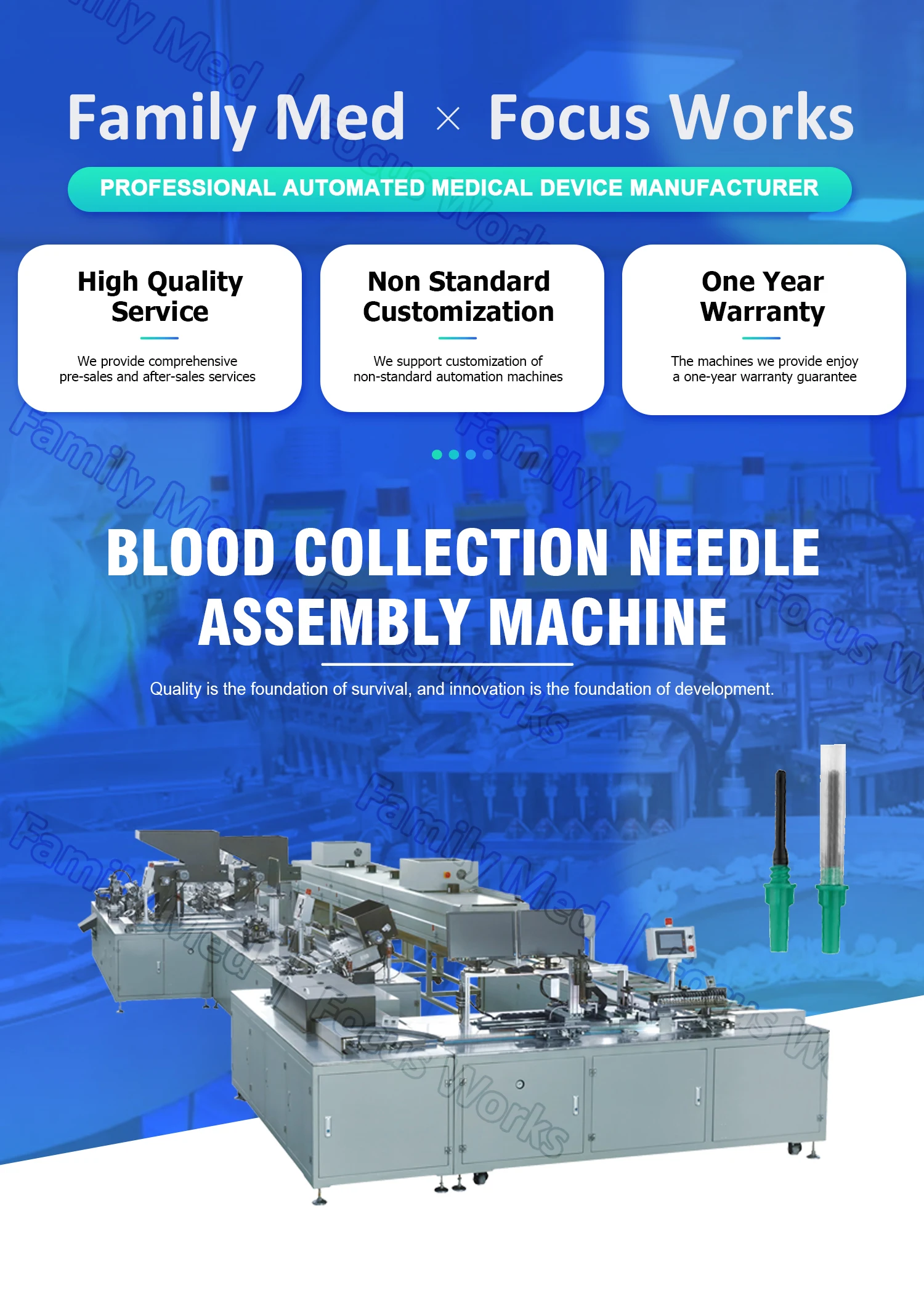 Blood Collection Needle Assembly Machine Blood Collection Set ...