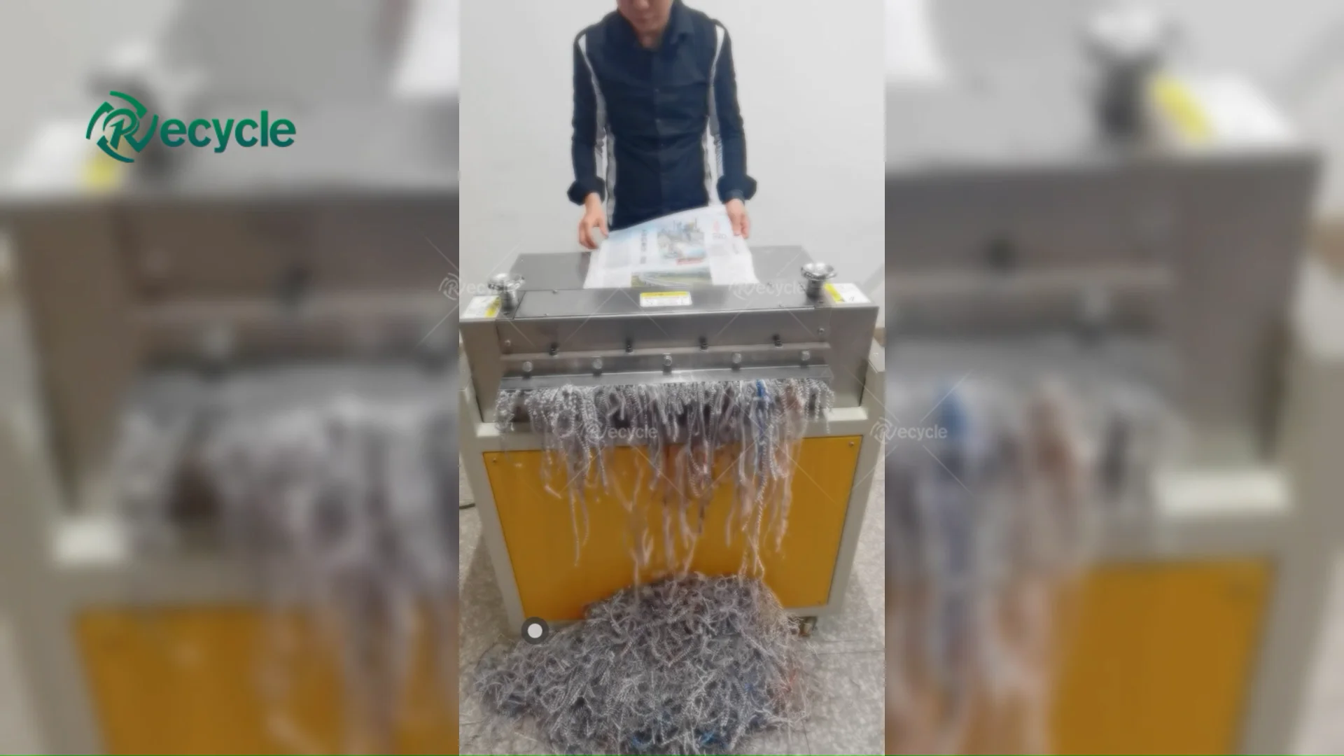 High Performance Crinkle Filler Paper Machine Shredder Machinery ...