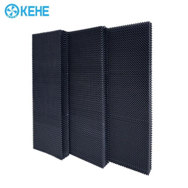 New Type Pp Black Water Curtain Evaporative Plastic Cooling Pad System ...
