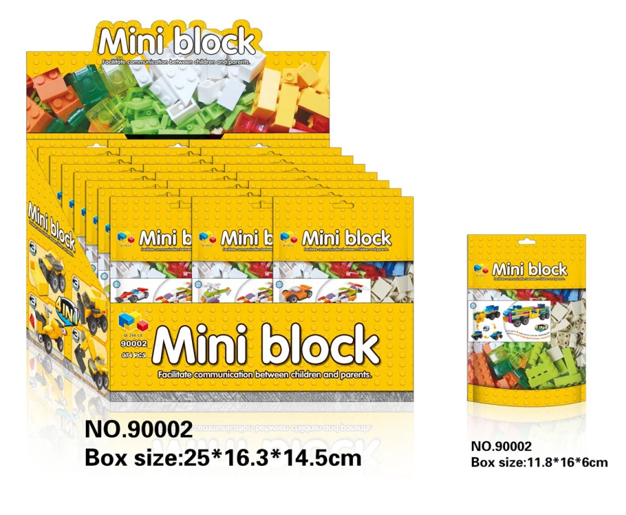 24 Packs Educational Toys Building Block Sets,Classic Colors Diy ...
