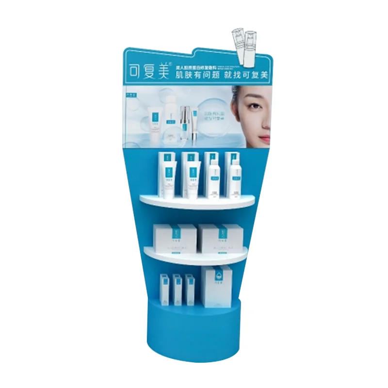 Customized 3 Layer Pvc Display Racks Store Display Pharmacy Custom ...