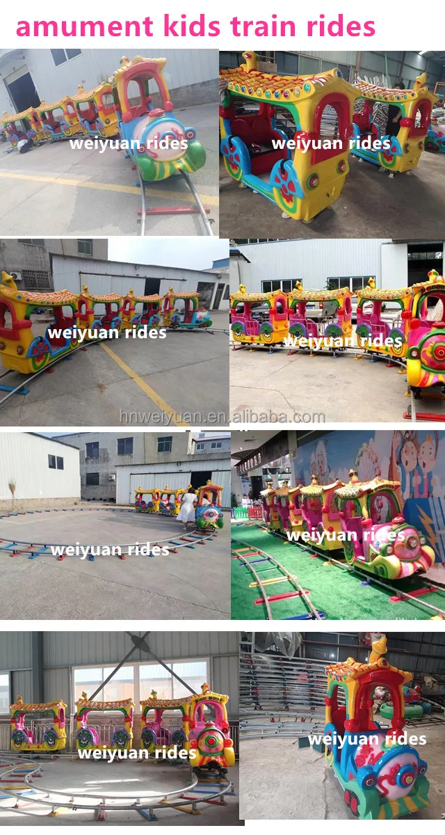 Electric Train Trackless - Fairground Manege Attraction