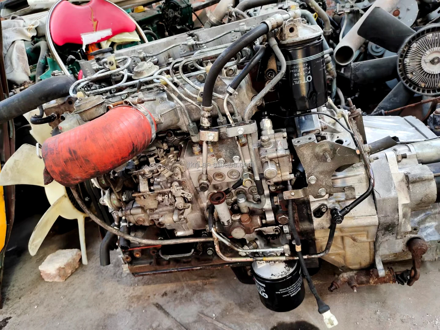 Used Isuzu 4HE1 Engine Assembly - Heavy Duty Diesel Power