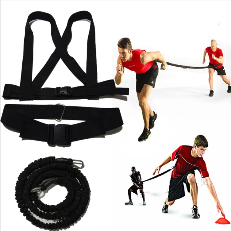 Double Resistance Latex Training Rope Field Running Track with ...