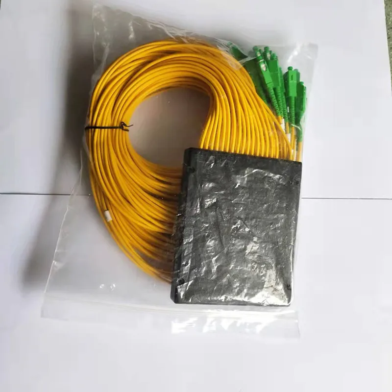 Fiber Optical Splitter 1* 64 Ftth 1260-1650nm 2mm/3mm Abs Box Plc ...
