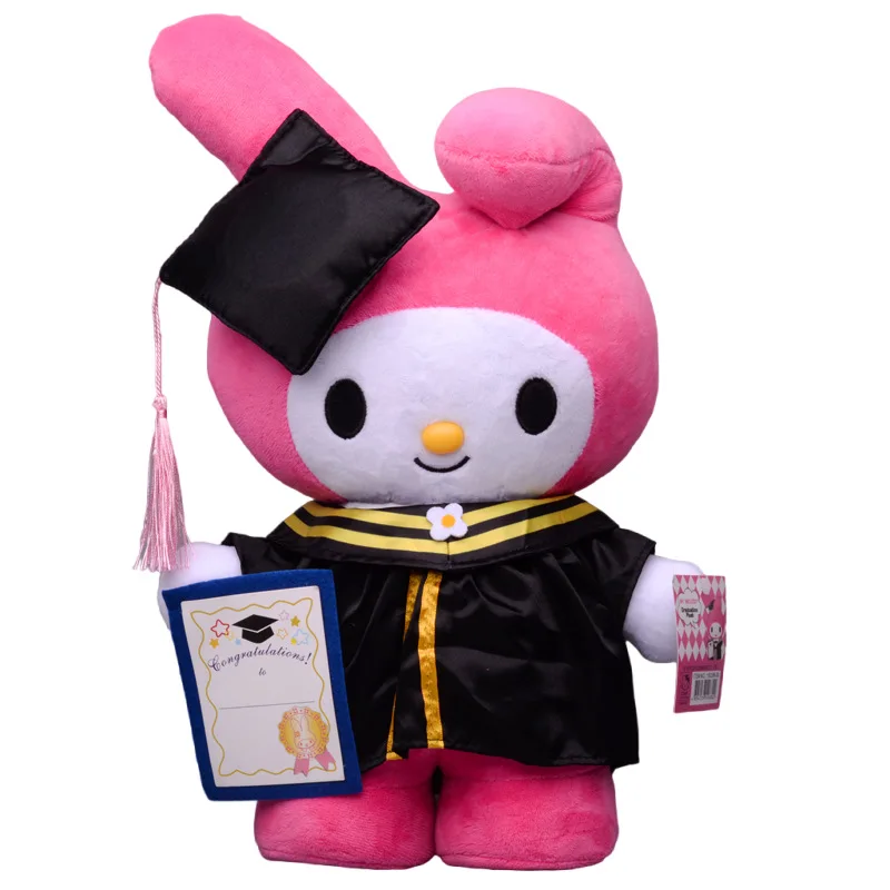 Graduation Anime Plush Kuromi Cute Cartoon Pattern Stuffed Animals Toy ...