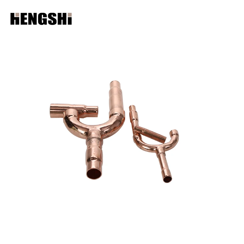 Alibaba.com: Midea Air Conditioner Copper Y Branch Pipe Refnet Joints ...