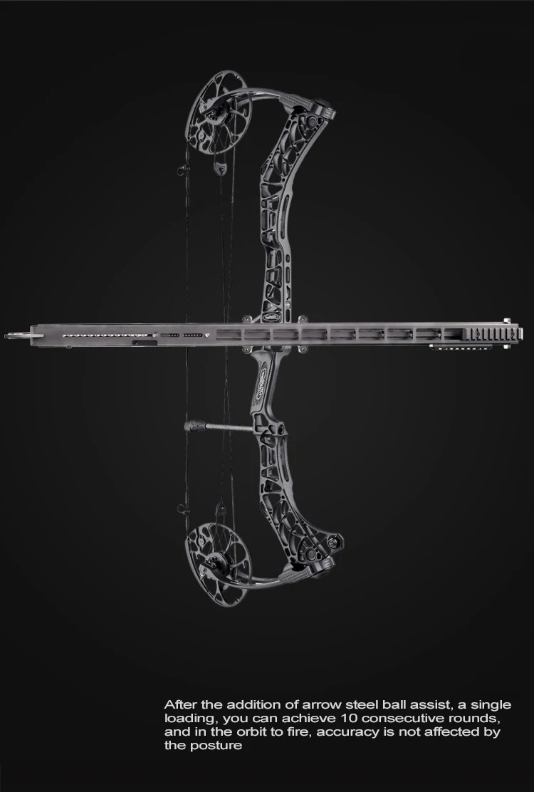 Durable Aluminum Alloy Bow & Arrow Set for Hunting - Steel Ball Catapult