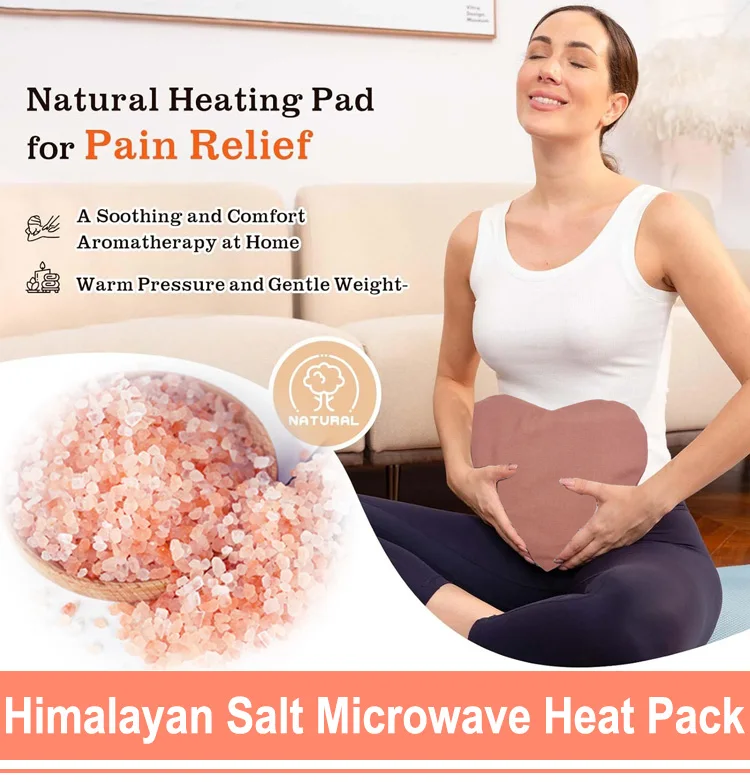 Microwave Heating Pack Himalayan Salt Portable Cute New Design Reusable ...