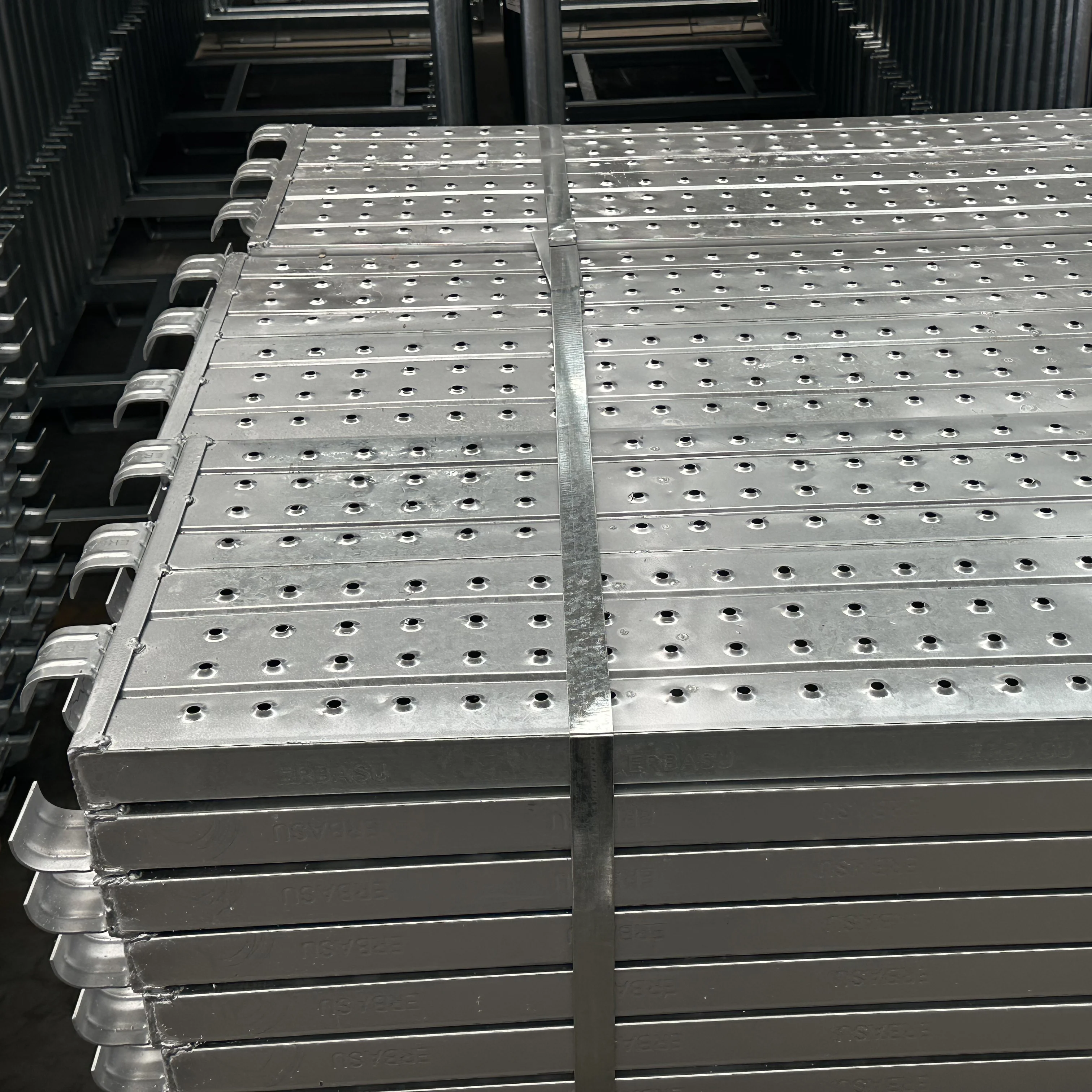 Metal Peri Scaffolding Platform Plank Galvanized Deck Used at ...