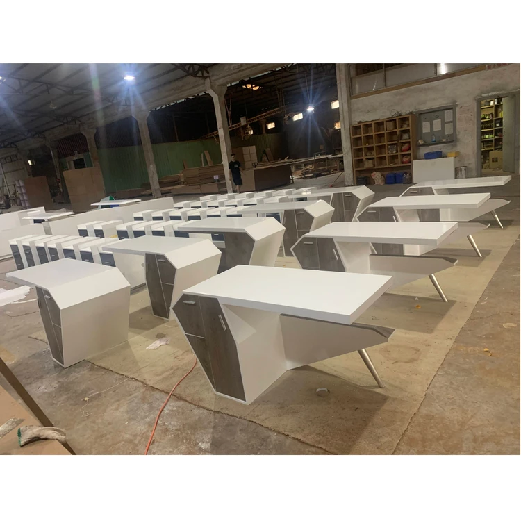 Rounded Desk Edge L Shape - Stylish & Durable Office Table