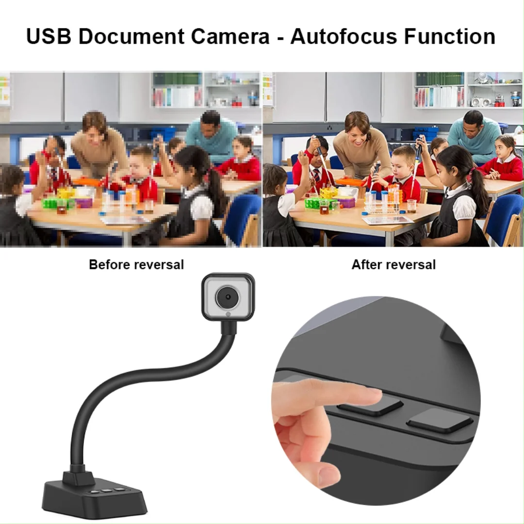 8mp Usb Visualizer 3d Document Camera Visual Presenter Scanner For ...