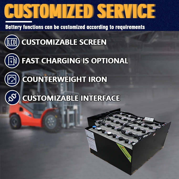 Customize Traction Battery Forklift Battery 48v 600 Ah