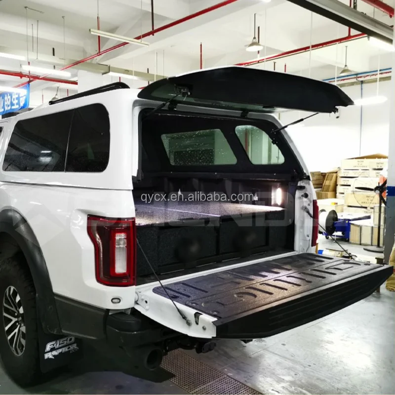 Car Rear Drawer Tool Box System Pickup Truck Storage Drawer Suv Long ...