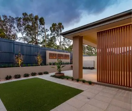 Two Part Concealed Fix Timber Look Batten Aluminum Wood Grain Outdoor ...